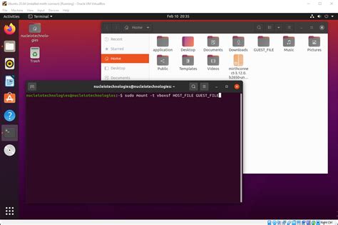How To Transfer File From Windows Host Machine To Ubuntu Virtual