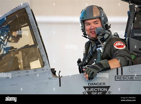 U S Air Force Maj Haden “gator” Fullam A 10c Thunderbolt Ii Demonstration Team Pilot And