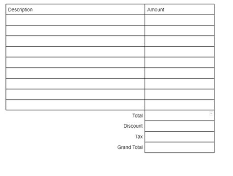 Get A Free Google Docs Estimate Template Simple Styles