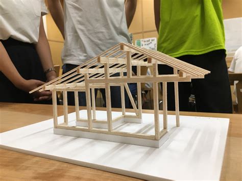 「木造建築入門」はじめての建築は軸組模型 岐阜県立森林文化アカデミー