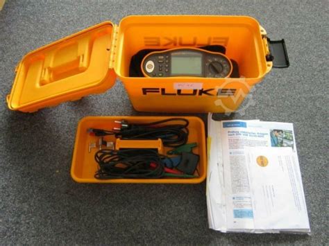 Fluke 1653b Hv6137 46 Multimeter Tester Električnih Inštalacij