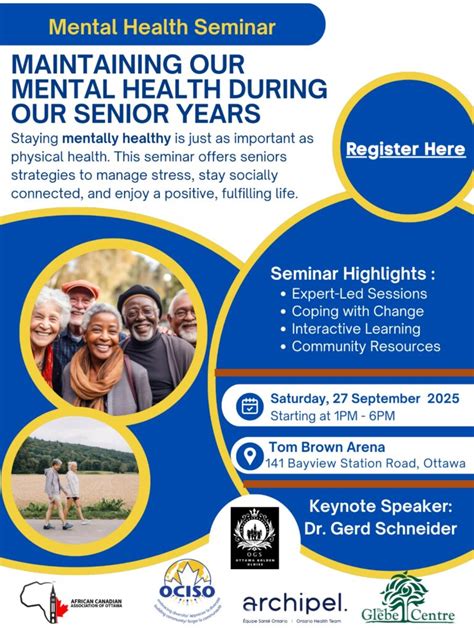 Seniors Mental Health Seminar Brings Ottawa Community Together Black