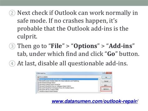 7 Ways To Fix Outlook Crashes