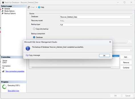 Database Recovery 1 2 Recover Deleted Table Data Without Backup In Sql Server