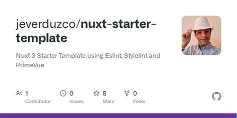 Github Jeverduzconuxt Starter Template Nuxt 3 Starter Template