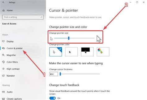 Change Mouse Pointer And Cursor Size Color Scheme On Windows Mouse Pointers Schemes How