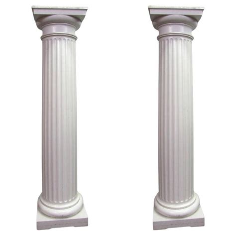 Pair Of Large Fluted Wood Columns Wood Columns Column Ideas Architectural Columns