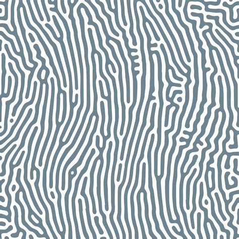 Premium Vector Monochrome Reaction Diffusion Organic Wavy Line Shapes Abstract Turing Pattern