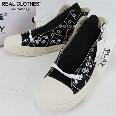 【目立った傷や汚れなし】play Comme Des Garcons×converse プレイ コムデギャルソン×コンバース Allstar