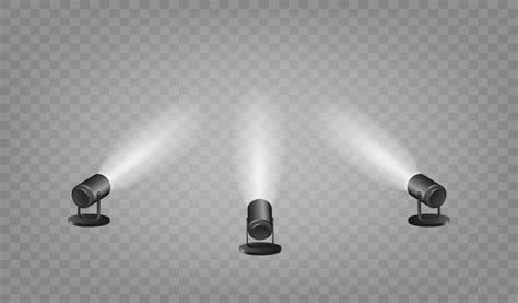 Spotlight Lighting Light Source Studio Royalty Free Vector