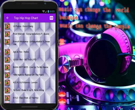 Download Do Apk De Top New Hip Hop Chart 2017 Music And Lyrics Para