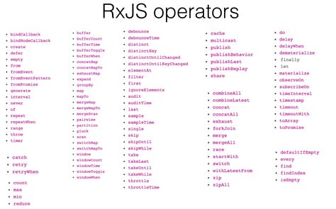 operators