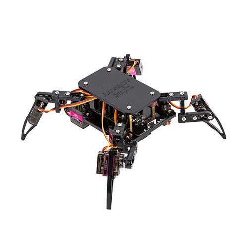 Quadruped Bionic Spider Robot Kit Electronics For You