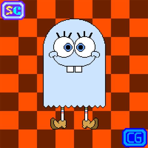 Spongebob Ghost By Chrissgaming On Deviantart