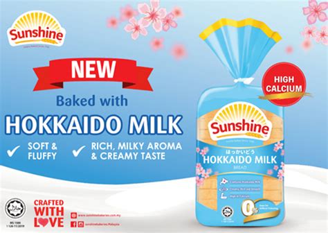 Sunshine Bread Introduces Its All New Hokkaido Milk Bread With A Rich Milky Aroma And Creamy