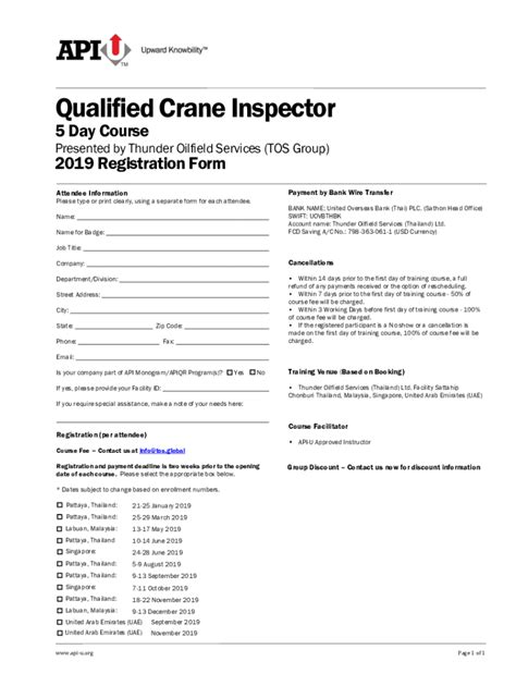 Fillable Online Crane Operator Certification Crane Institute Certificationcrane Institute