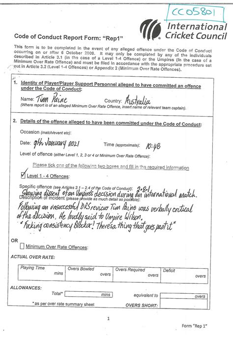 Code Of Conduct Examples