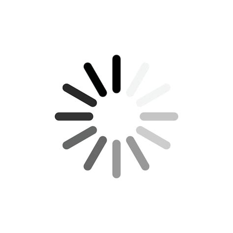 Premium Vector Loading Spinner Icon Ideal For Progress And Waiting Indicators