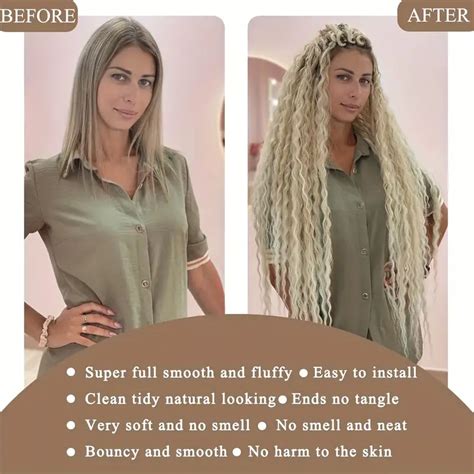 Wavy Dreads Double Ended Dreadlock Extensions Black Honey Temu