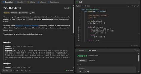 Dsachallenge Pythonfordsa Day34 Hindexii Coding Drgviswanathan