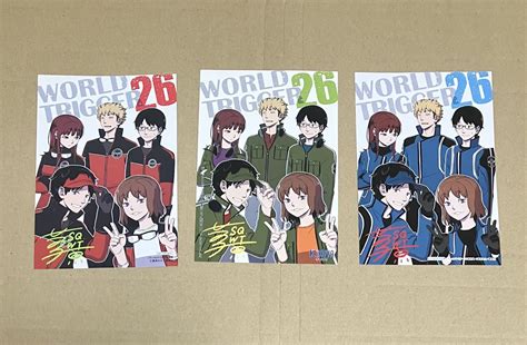 じゃらQ on Twitter ワートリ26巻の特典3種コンプリート成功