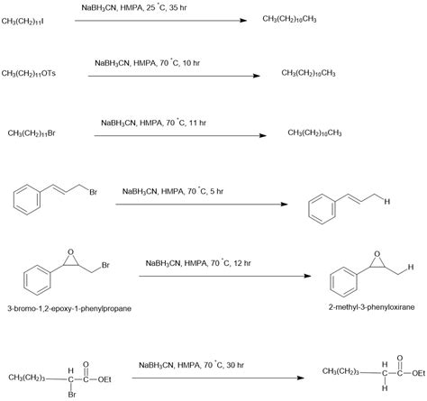 Nucleophilic Deoxygenation Of Alcohols Using Lithium Aluminum Hydrides Or Borohydrides My