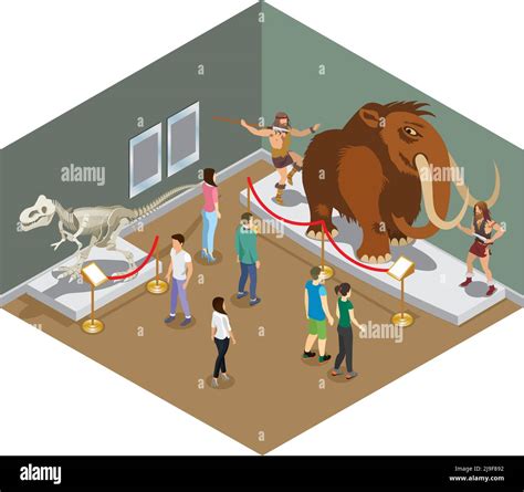 Jurassic Hall Stock Vector Images Alamy