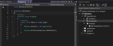 Creating C Libraries And Private Nuget Packages Tutorial The Eecs Blog