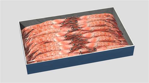 Frozen Seafood Pack Low Poly Pbr Realistic Buy Royalty Free 3d Model By Frezzy Frezzy3d