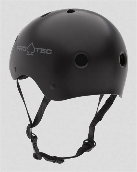 Shop Pro Tec Classic Skate Helmet In Matte Black Fast Shipping And Easy