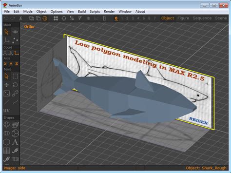 Anim8or Manual Chapter 3 Object Editor Basics