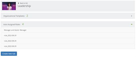 Editing Existing Auto Assignment Rules Schoox