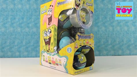 Spongebob Squarepants Mashems Series 2 Super Squishy Full Set Unboxing