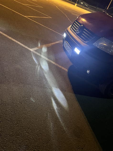 Установка ходовых огней — Volkswagen Transporter T5 1 9 л 2007 года аксессуары Drive2