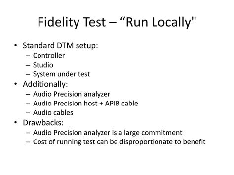 PPT Fidelity Test Import And Export PowerPoint Presentation Free Download ID 316830