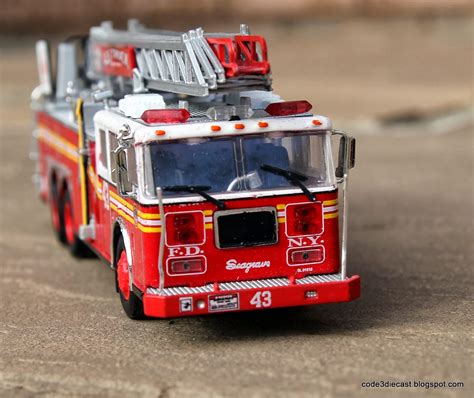 My Code 3 Diecast Fire Truck Collection