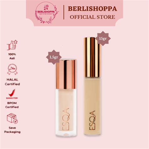 Jual Esqa Flawless Liquid Concealer Mini 15gr Full Size 15gr