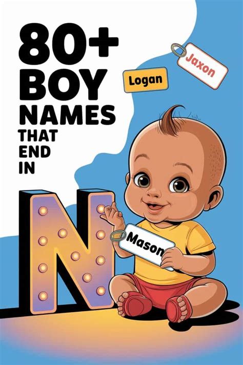 80 Cutest Boy Names That End In N Personality Unleashed