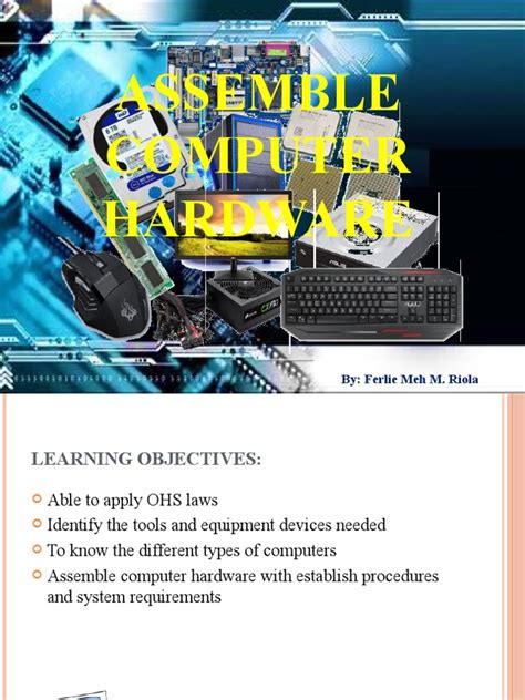 assemble computer hardware pdf personal computers computer data