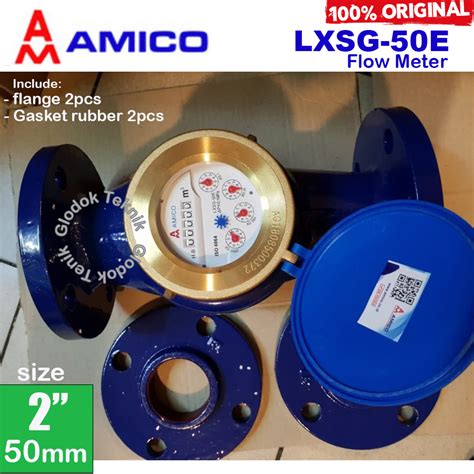 Jual Water Meter 2 Inch Amico Meteran Air Flow Meter Shopee Indonesia