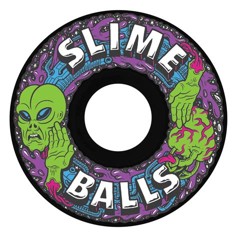 Slime Balls 545mm Alien Mini Og Slime Black 78a Concrete Disciples