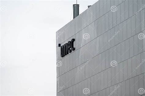 Leuven Flemish Brabant Belgium Sign Of The Imec Technology Company At The Headquarters