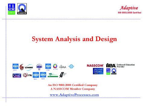 system analysis and design ppt lecture notes design talk