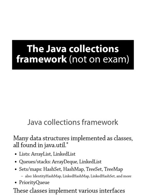 Java Collections Cheat Sheet Easy Pdf Algorithms And Data