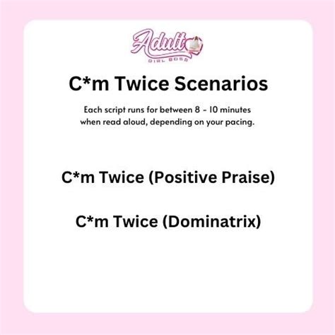 Cm Twice Joi Scripts For Onlyfans Fansly Loyalfans Captivating