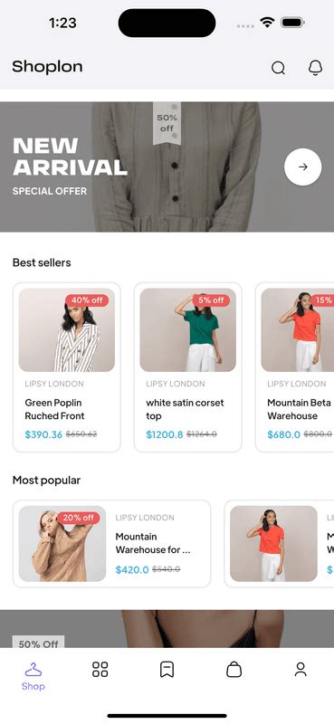 Flutter E Commerce App Template
