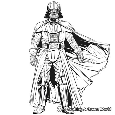 Darth Vader Coloring Pages Free Printable