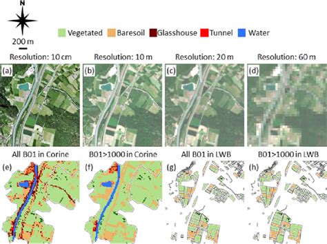 Comparison Of Two Versions Of Opac Constrained By Corine And Lwb