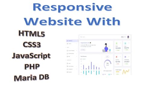 Create Responsive Website In Html Css Javascript Php And Mysql By Rehan44akon Fiverr