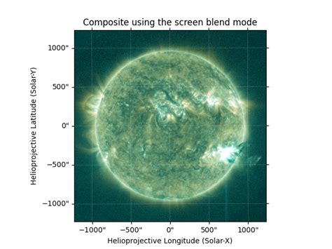 Blending Maps Together — Sunpy 701 Documentation